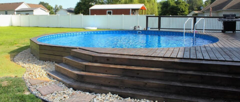 What's All The Buzz About Stealth Semi-Inground Pools | Backyard Masters